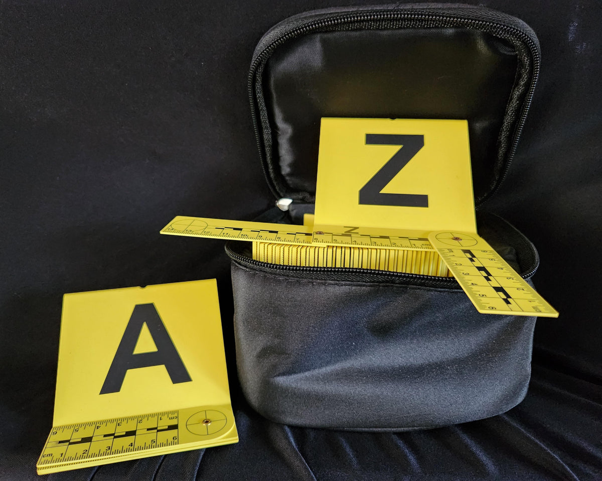 Photo Evidence Markers, Metric Scale, A-Z – medtechforensics