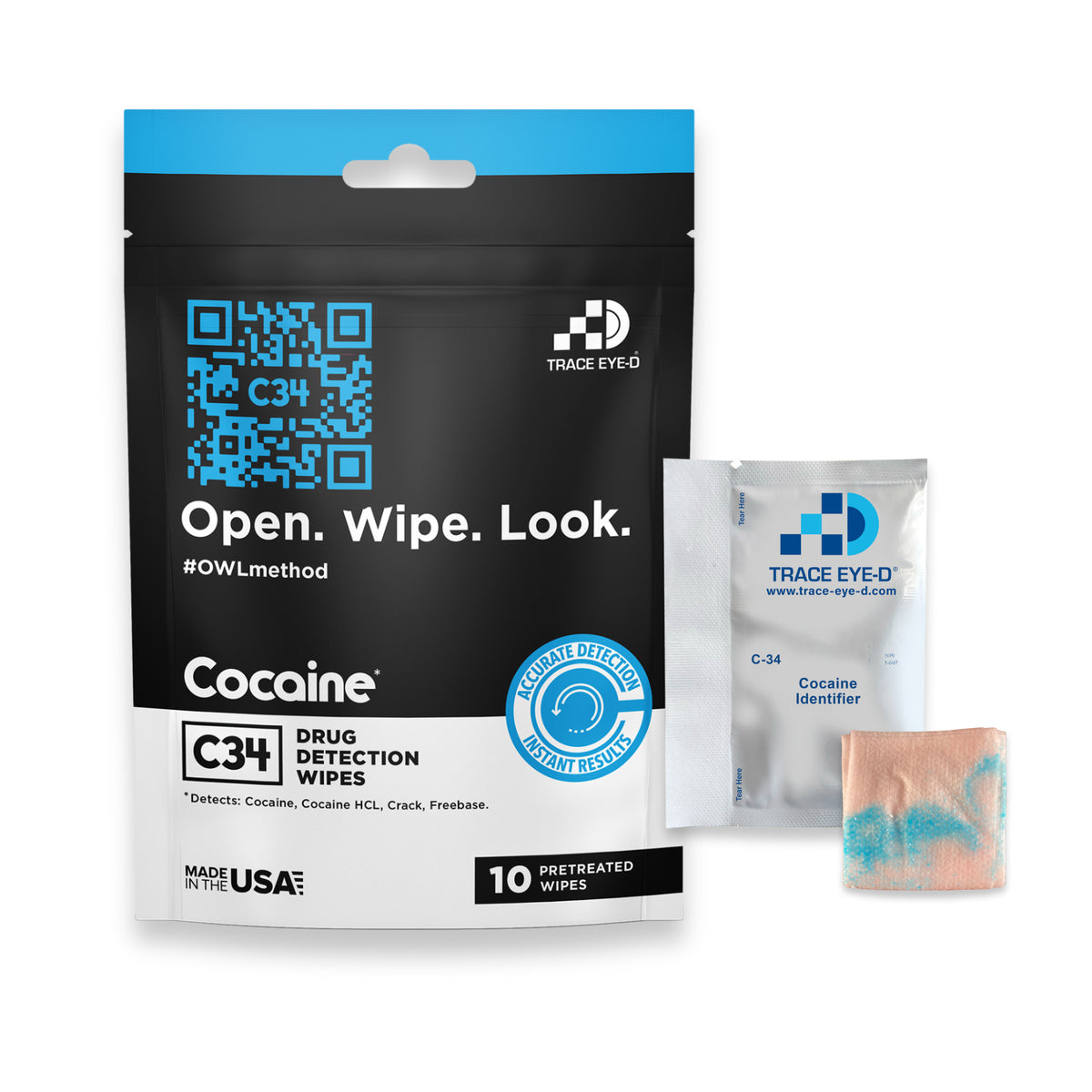 Cocaine Detection Safety Wipe – medtechforensics