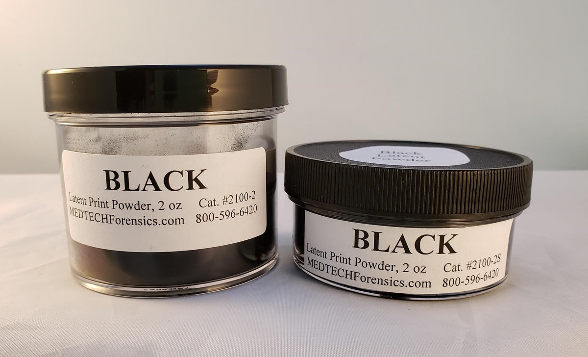 Latent Print Powder, Black, 2 oz – medtechforensics