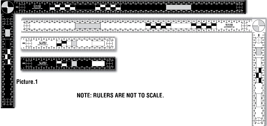 L-Reference Scale or Bureau Scale, Fixed – medtechforensics