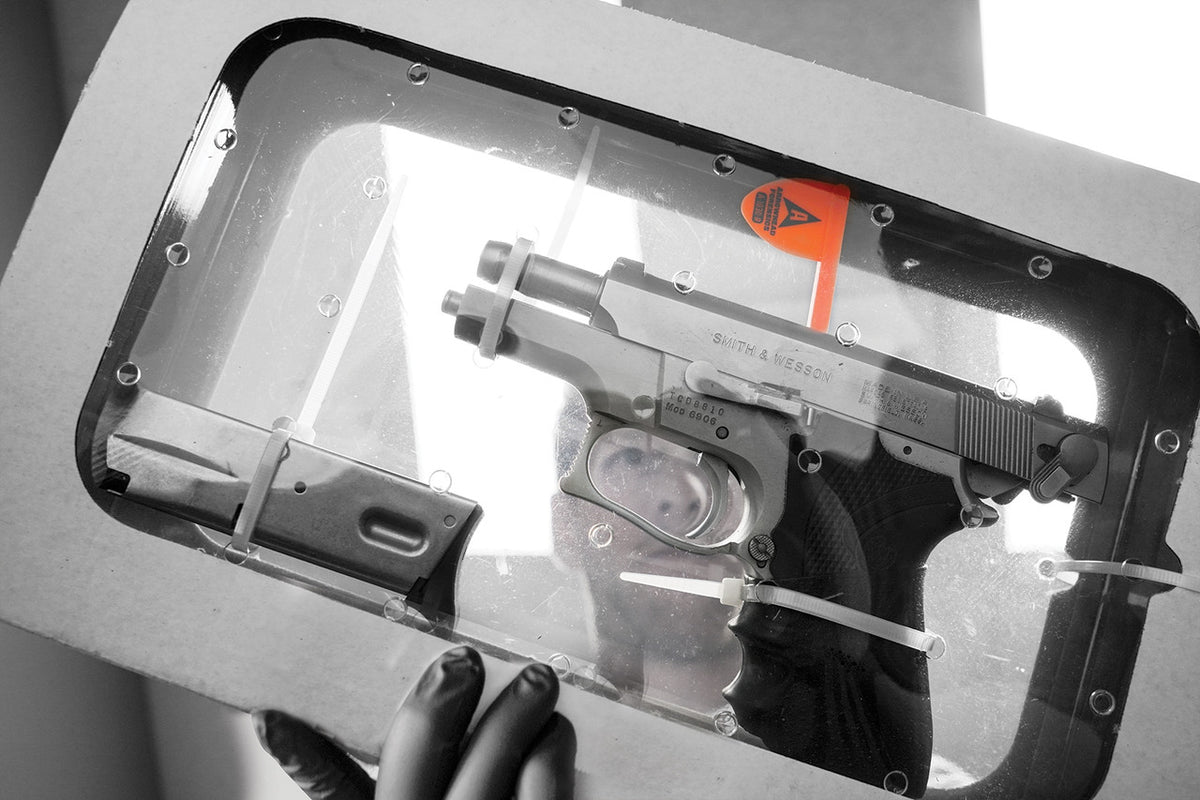 ClearView Weapons / Handgun Storage Kit - 9" x 14.5" x 2.5" - 20/pk ...