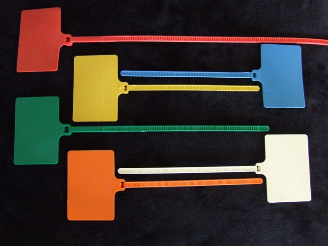 Plastic Evidence Flag, Blank, 2x3, 9" Wrap, Yellow – medtechforensics