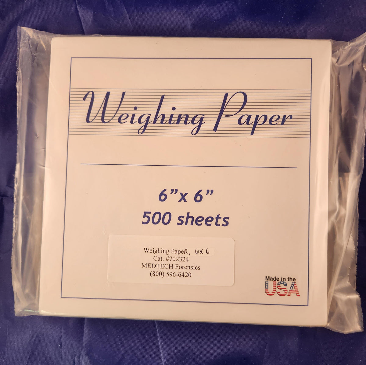 Weighing Paper, 6x6 – medtechforensics